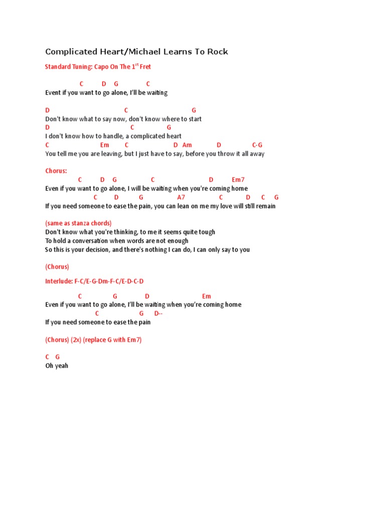 Complicated Heart | PDF