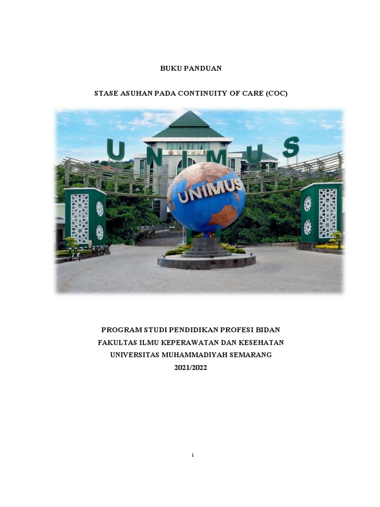Buku Panduan Stase PD Continuity of Care | PDF | Karier & Perkembangan | Kesehatan Holistik