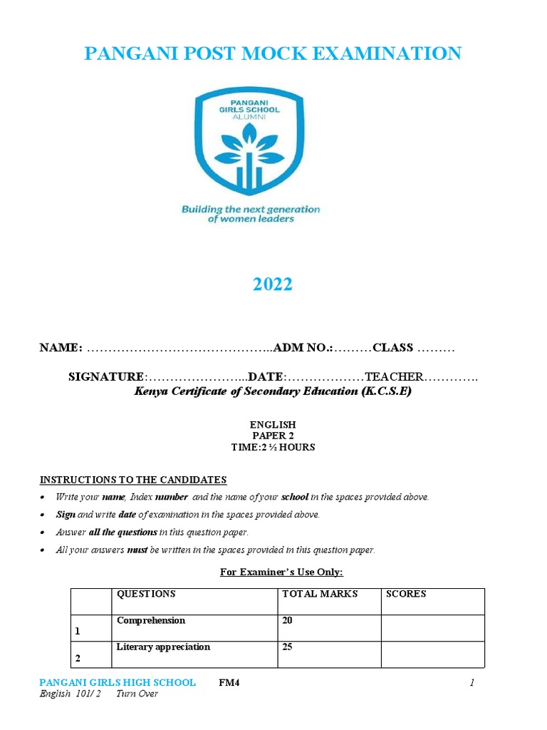 English Pp2 | PDF | Prison | Rehabilitation (Penology)