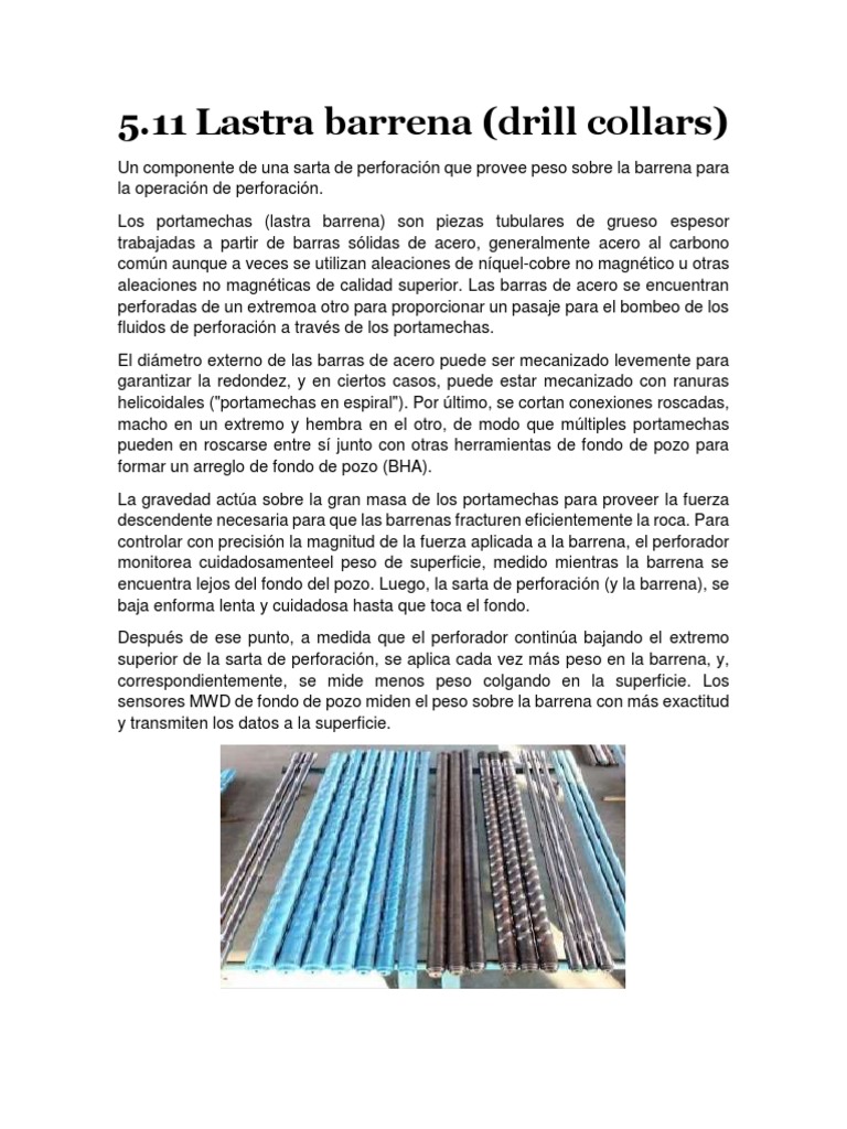 Lastra Barrena en Perforación de Pozos | PDF | Ciencias sociales | Historia