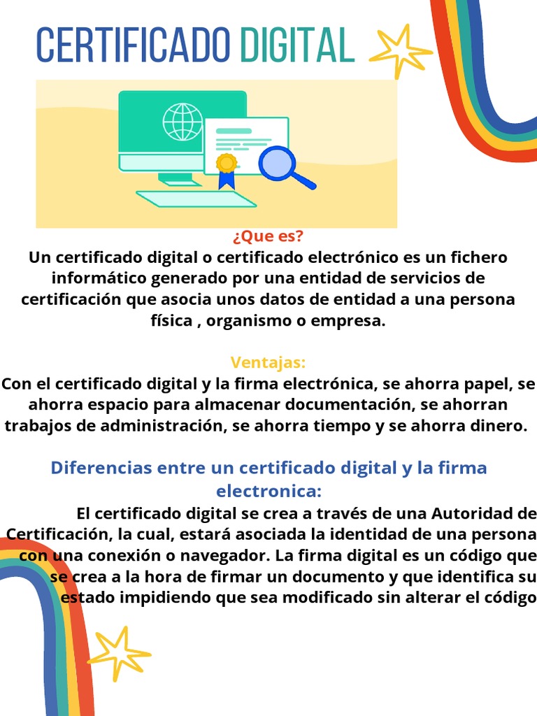 Certificado Digital | PDF