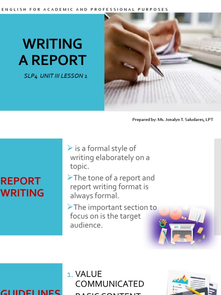 Guidelines for Effective Report Writing | PDF | Abstract (Summary ...