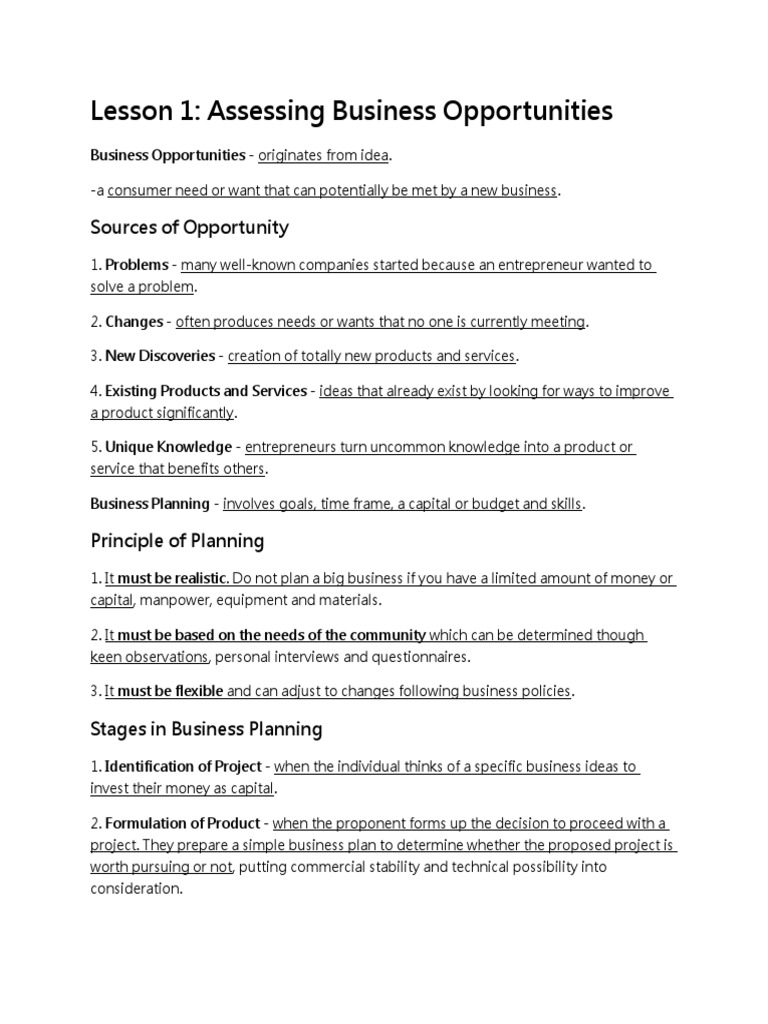 TLE 10 Reviewer | PDF | Marketing | Business Plan