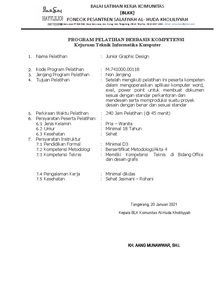 Contoh Pengajuan Pencairan Tahap 1 | PDF