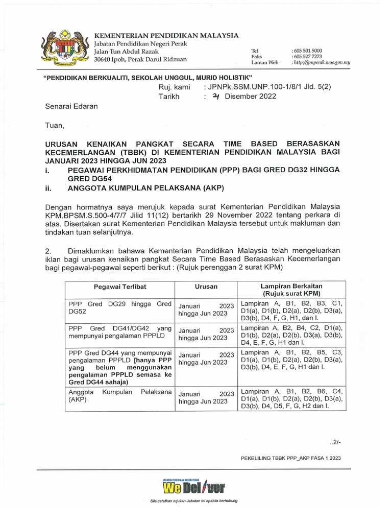 TBBK Fasa 1 Tahun 2023 | PDF