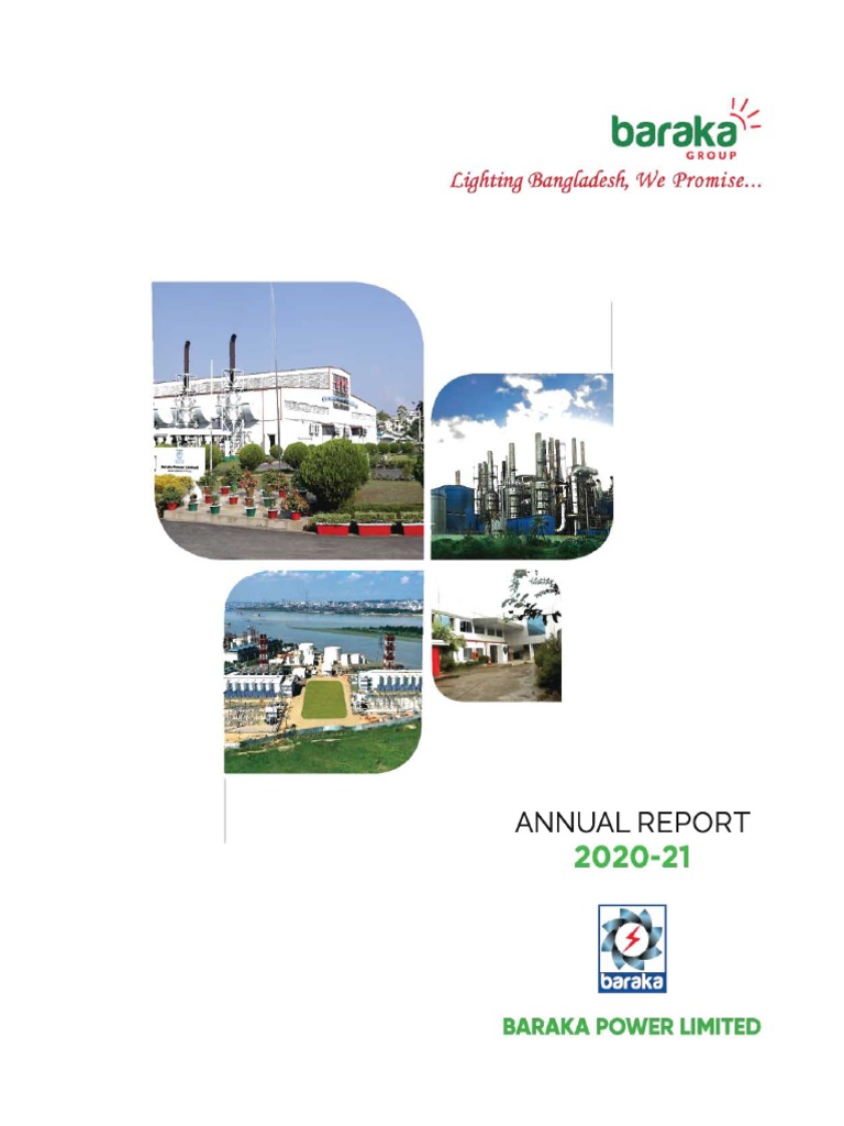 Baraka Power Limited Annual Report 20 21 | PDF | Going Concern | Audit