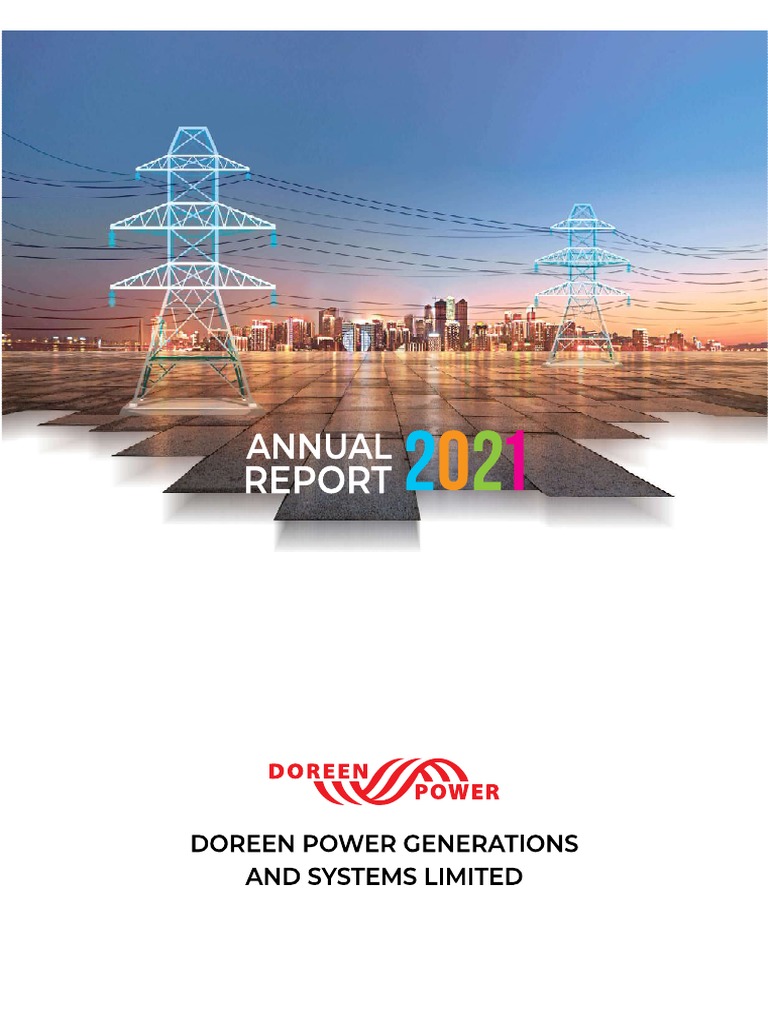 Doreen Power Generation SL - Annual Report 2021 | PDF