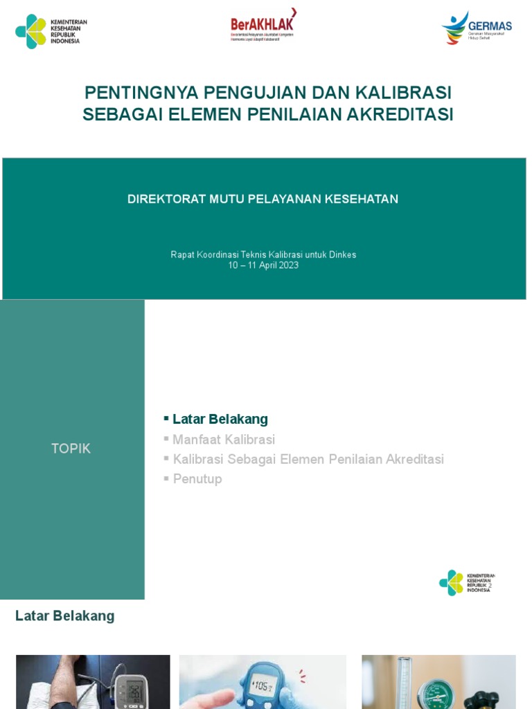 V1 Pentingnya Pengujian Dan Kalibrasi | PDF