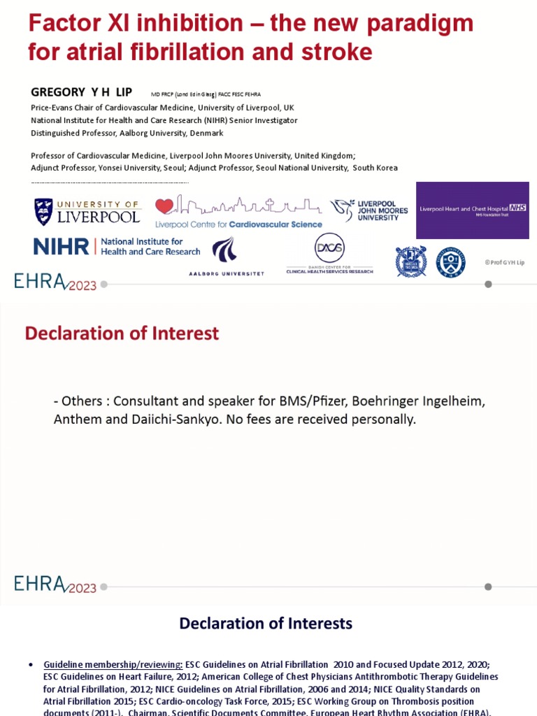 Asundexian | PDF | Stroke | Thrombosis