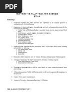 Fire Safety Maintenance Report (FSMR) : Sinsp Ethel C Margaha | PDF ...