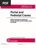 Asme B30.2 2022 | PDF | Crane (Machine) | Brake