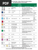 Blood Bottle Usage Guide for Tests | PDF | Coagulation | Blood Transfusion