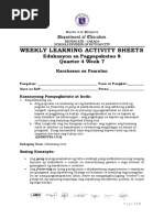 Tungkulin NG Pamilya Sa Edukasyon, Paggabay at Paghubog NG Pananampalataya | PDF
