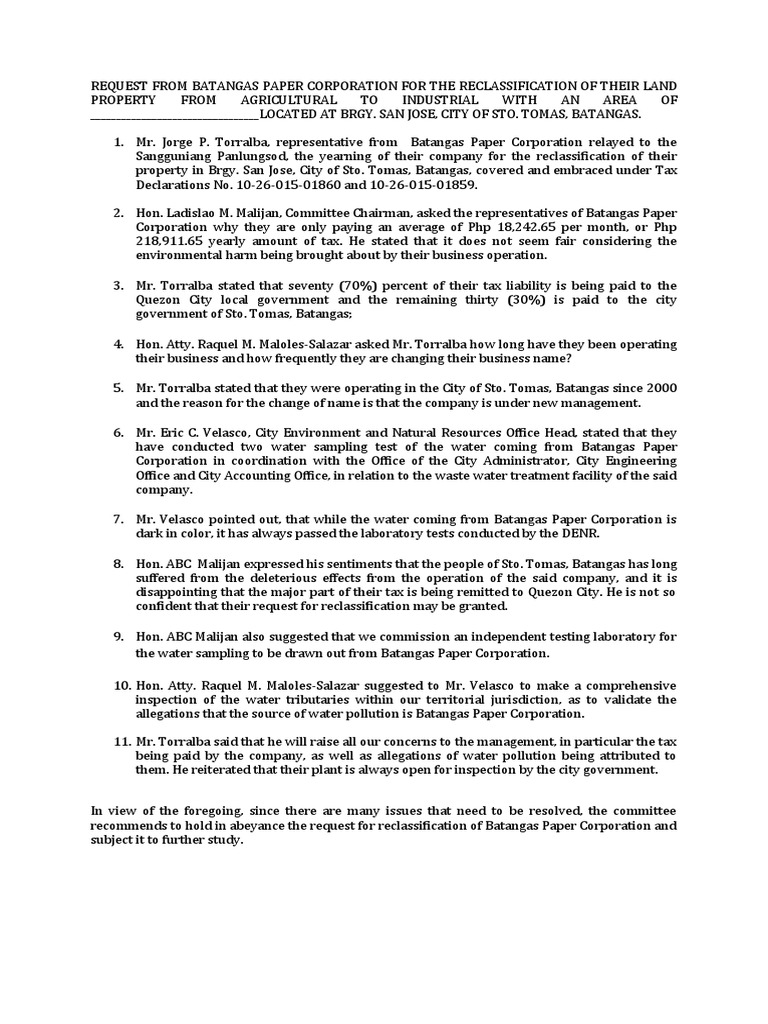 Batangas Paper | PDF | Economies