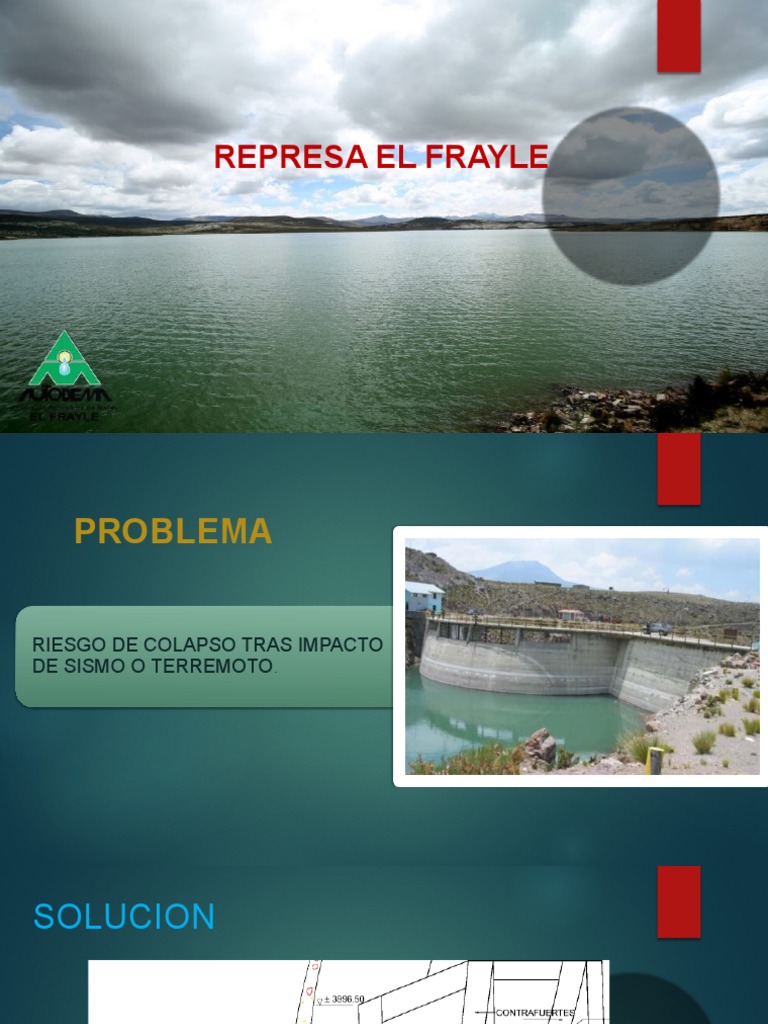 Problema y Solucion, Represa EL FRAYLE | PDF