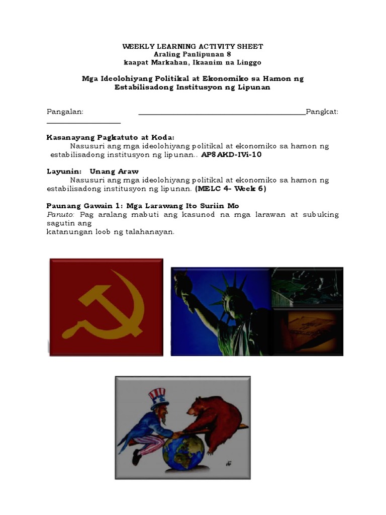 AP8 WLAS Q4 Week 6 LINOGAO | PDF