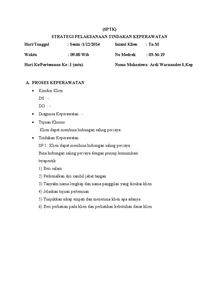 SPTK Isos | PDF | Karier & Perkembangan