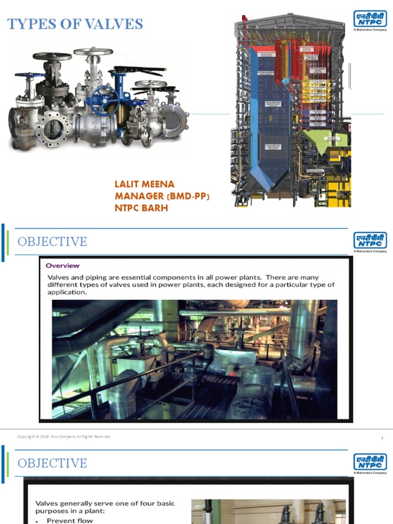 Types of Valves | PDF | Valve | Energy Technology