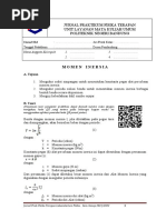 Modul Praktikum Momen Inersia | PDF