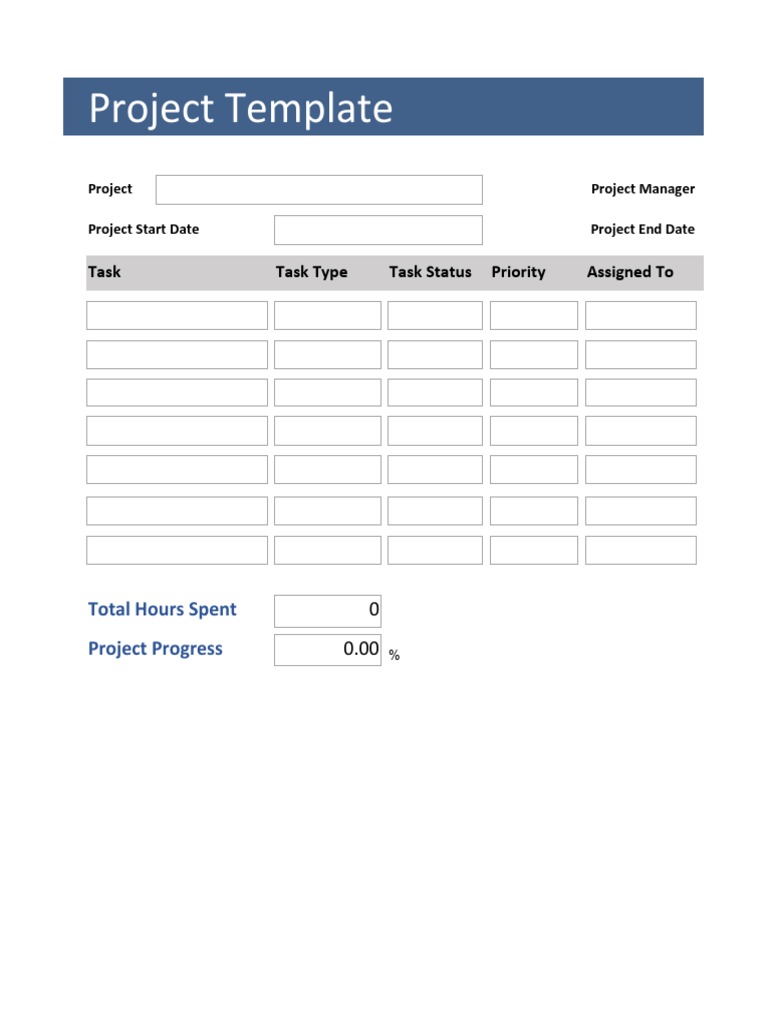 multiple-project-tracking-template-02 | PDF