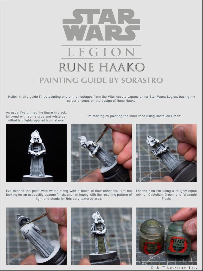 Rune Haako Painting Guide | PDF | Artistic Techniques | Vision