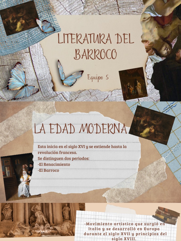 Literatura Del Barroco | PDF | Barroco | Las artes