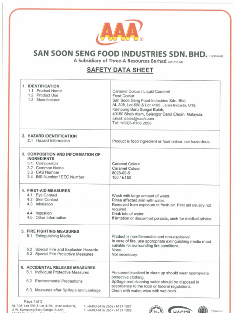 Caramel Colour,Liquid Caramel | PDF