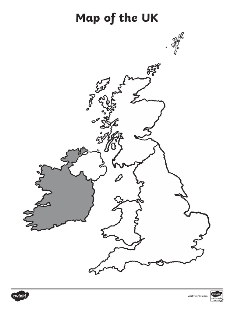 UK Map for Educational Use | PDF