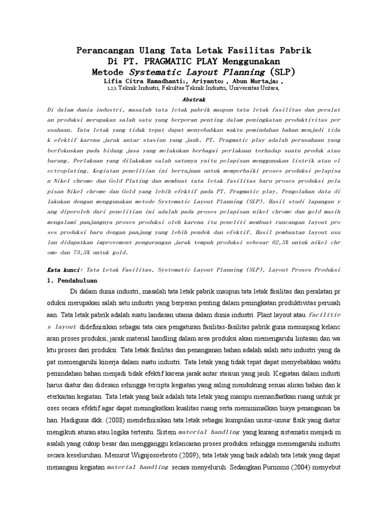 Jurnal Layout | PDF
