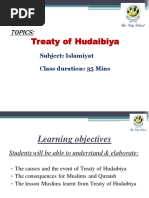 Treaty of Hudaybiyyah Latest Version | PDF | Muhammad | Mecca