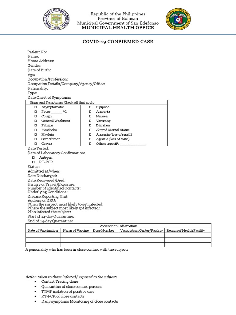 Patients-Profile-Form | PDF