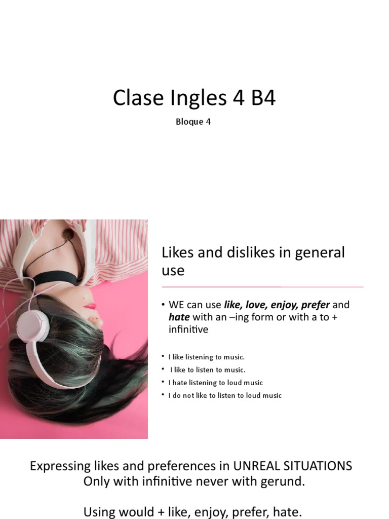 Clases Ingles 4 B4 Pdf