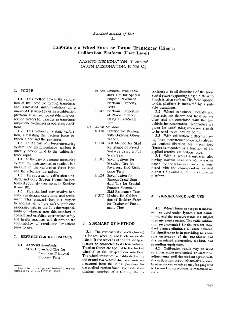 Aashto T 282-90 | PDF