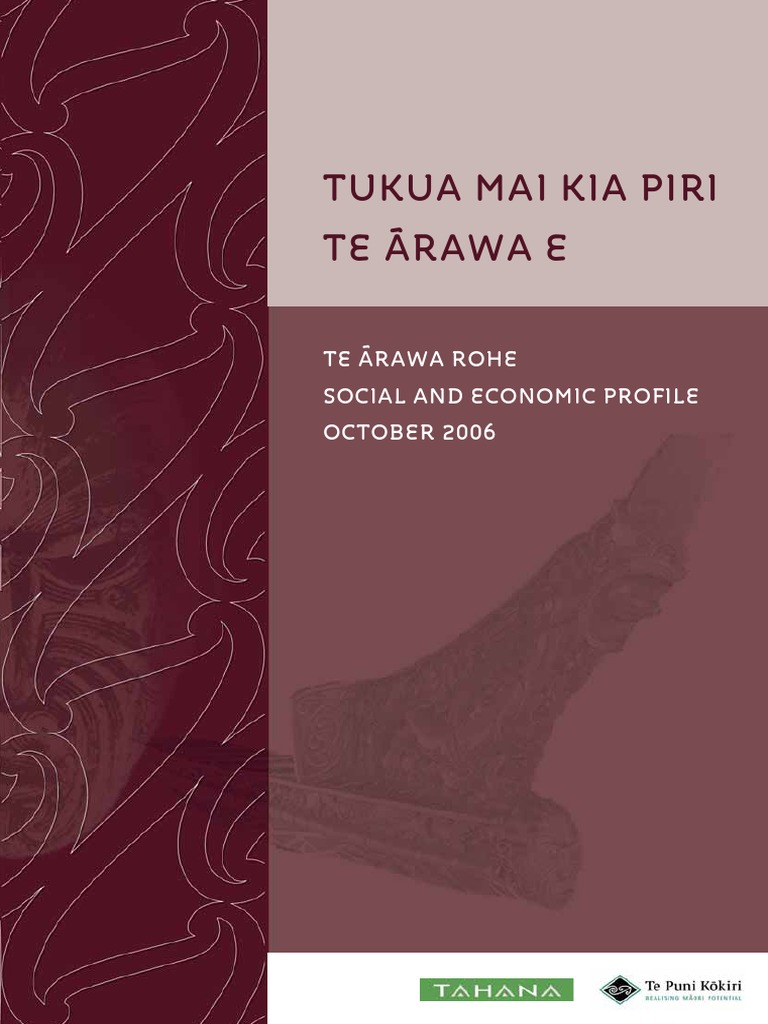 Te Arawa Rohe Economic and Social Profile | PDF
