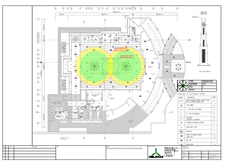 Masjid Pelabuhan Kuantan - Helifan-Floor Plan | PDF