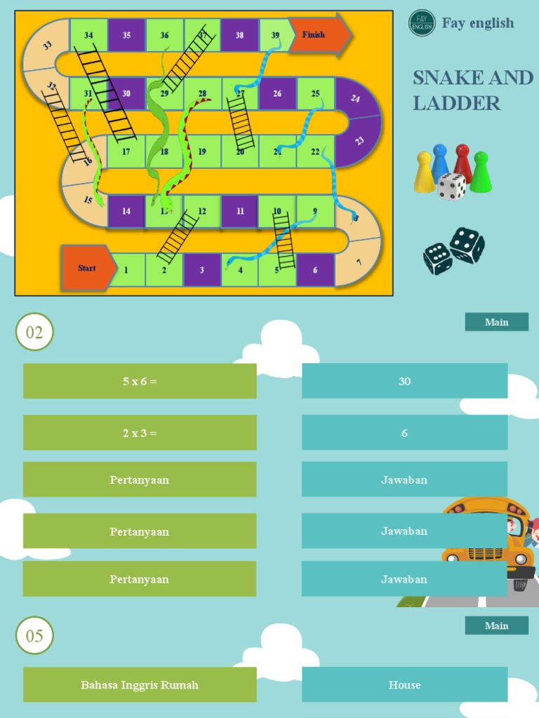 Game Ular Tangga | PDF