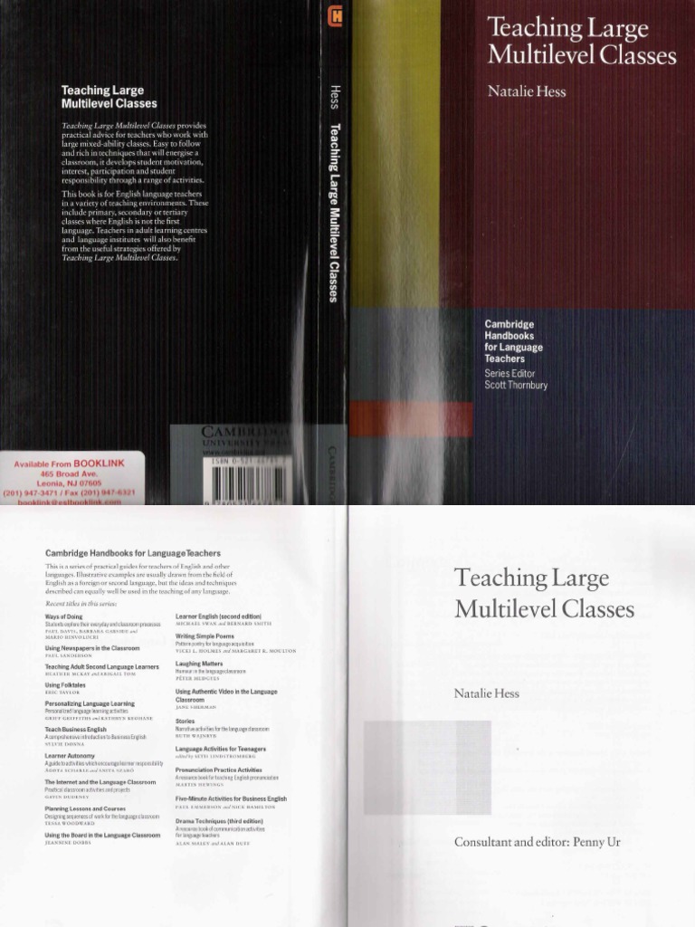 Teaching Large Multilevel Classes PDF | PDF | Cognition | Linguistics