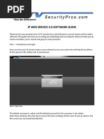 IndigoVision Camera Web Interface User Guide | PDF | I Pv6 | Domain Name System