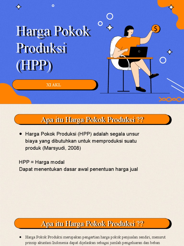 Materi Perhitungan HPP | PDF