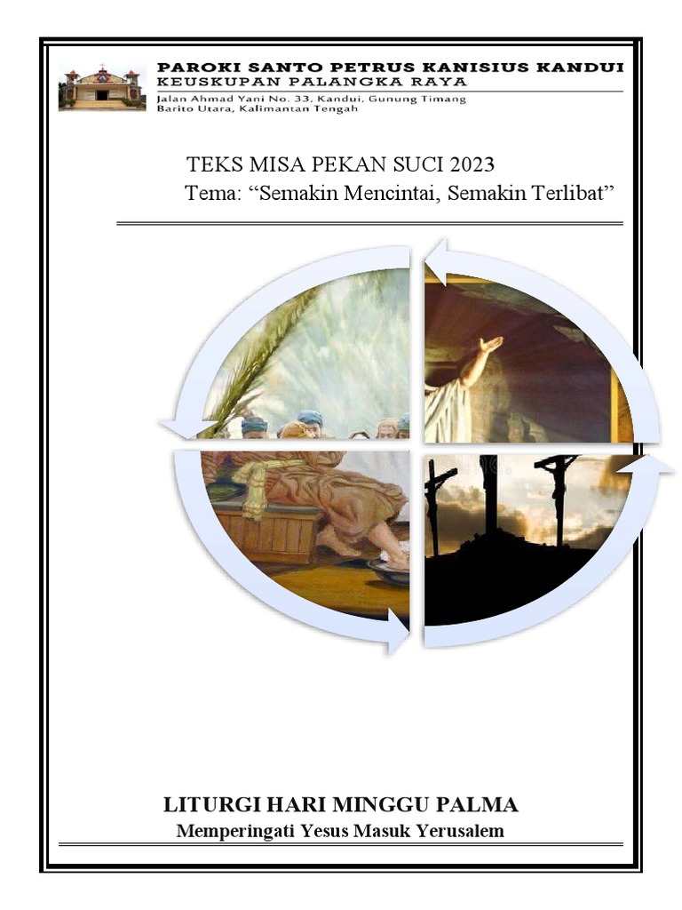 Tata Perayaan Ekaristi Pekan Suci - Perayaan Paskah Tahun A 2023 Paroki ... Tata Perayaan Ekaristi Pekan Suci - Perayaan Paskah Tahun A 2023 Paroki ...