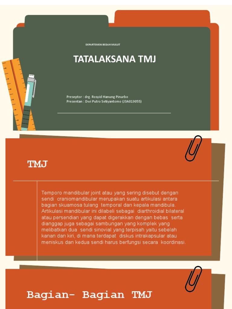 Tatalaksana TMJ | PDF