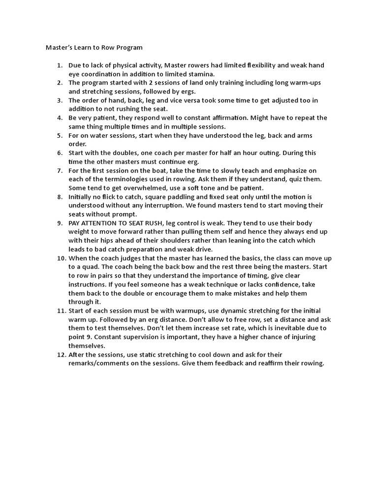 Master Coaching Program | PDF | Career & Growth