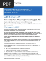 Sample ADHD Worksheets | PDF | Attention Deficit Hyperactivity Disorder ...