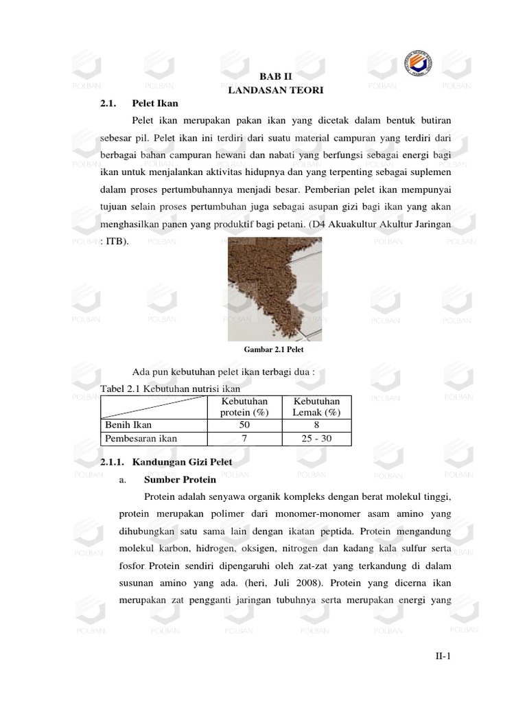 Nutrisi dan Pembuatan Pelet Ikan | PDF