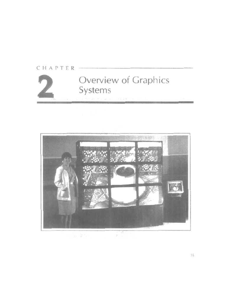 Overview of Graphics Systems | PDF
