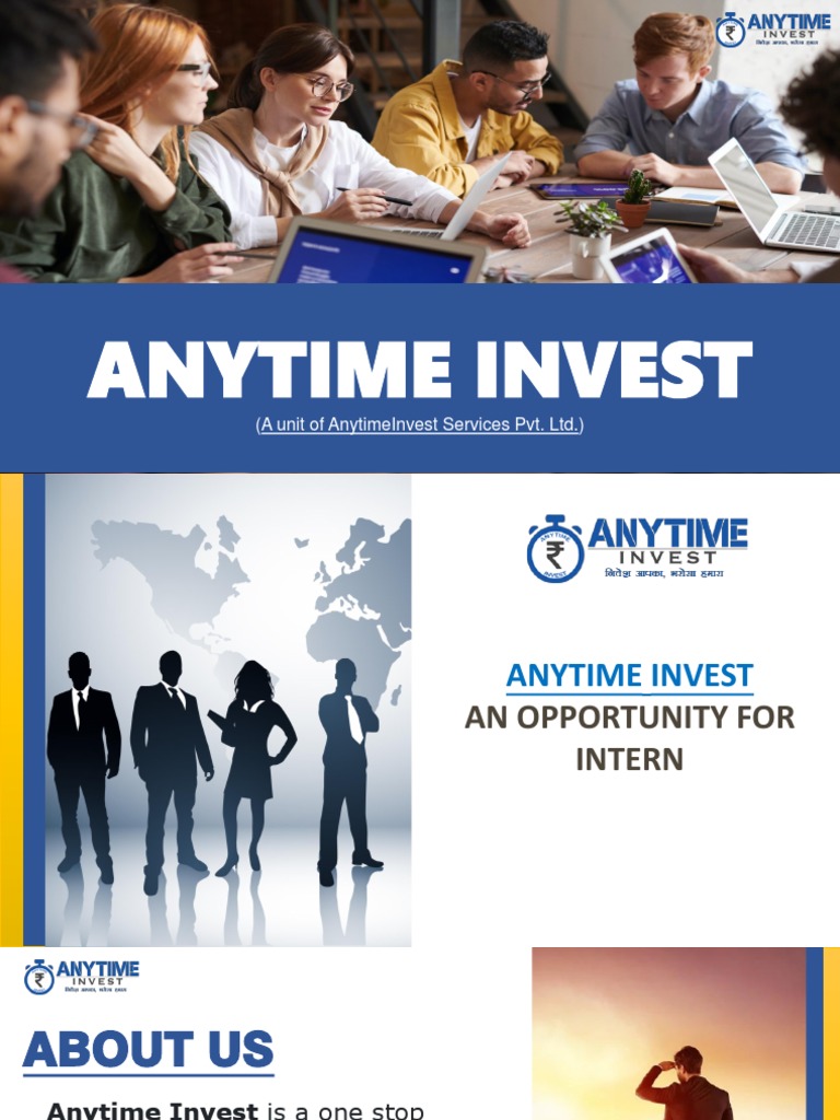 Anytime Invest Internship | Download Free PDF | Customer Satisfaction ...