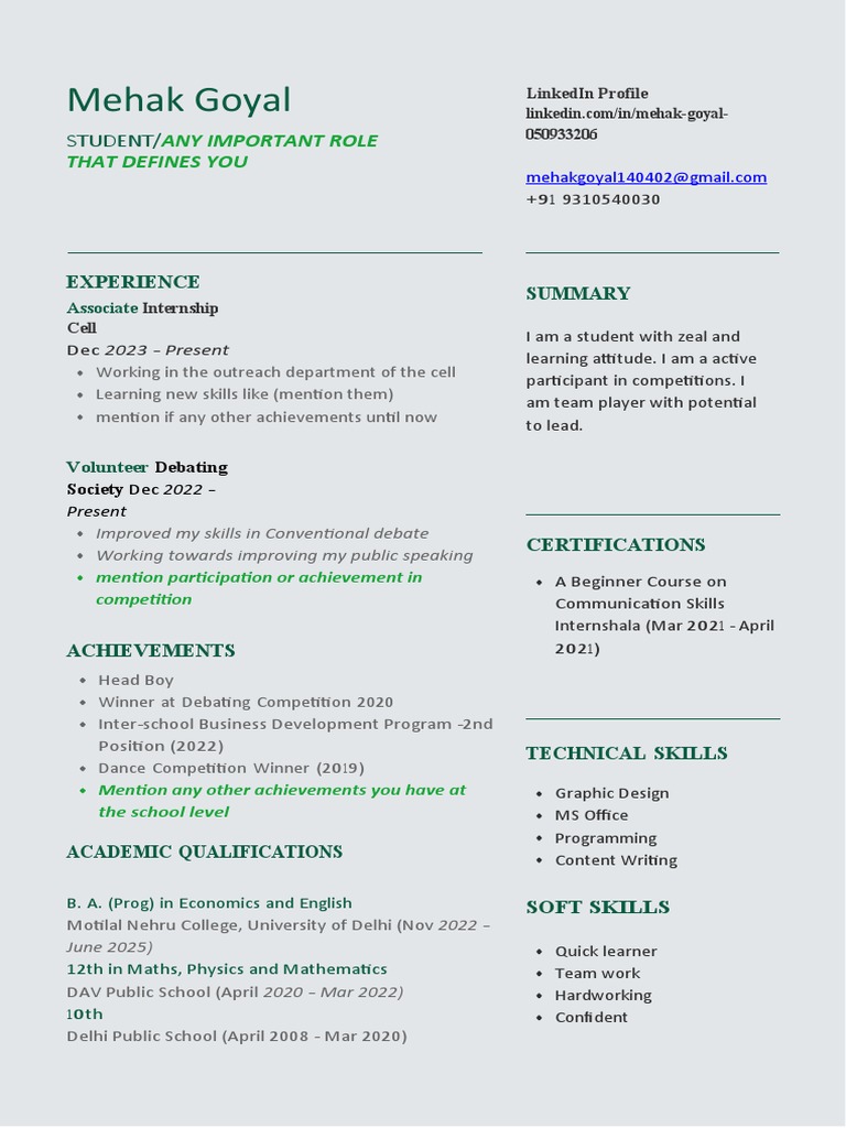 CV+Guide Freshers PCELL-pages-7 Abcdpdf PDF To Word | PDF | Learning | Cognition