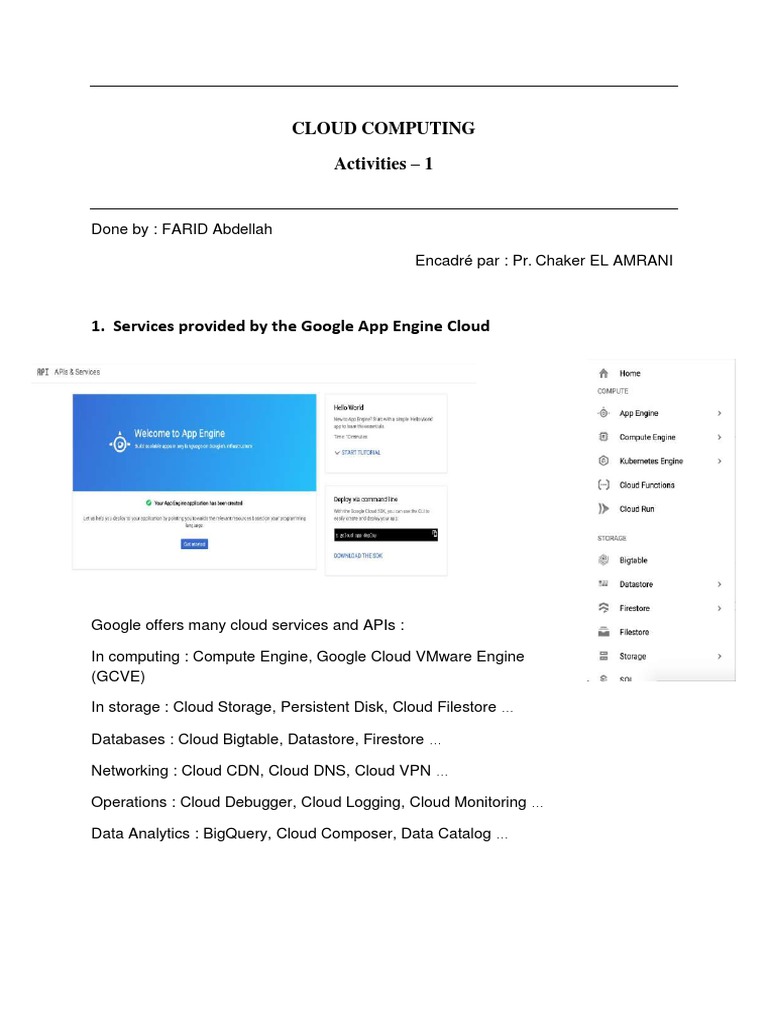 Tp1 Farid Abdellah | PDF | Cloud Computing | Microsoft Azure