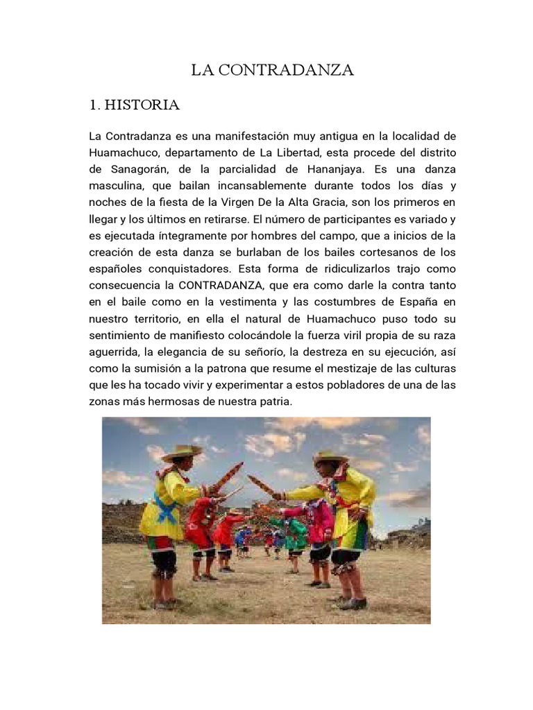 LA CONTRADANZA | PDF