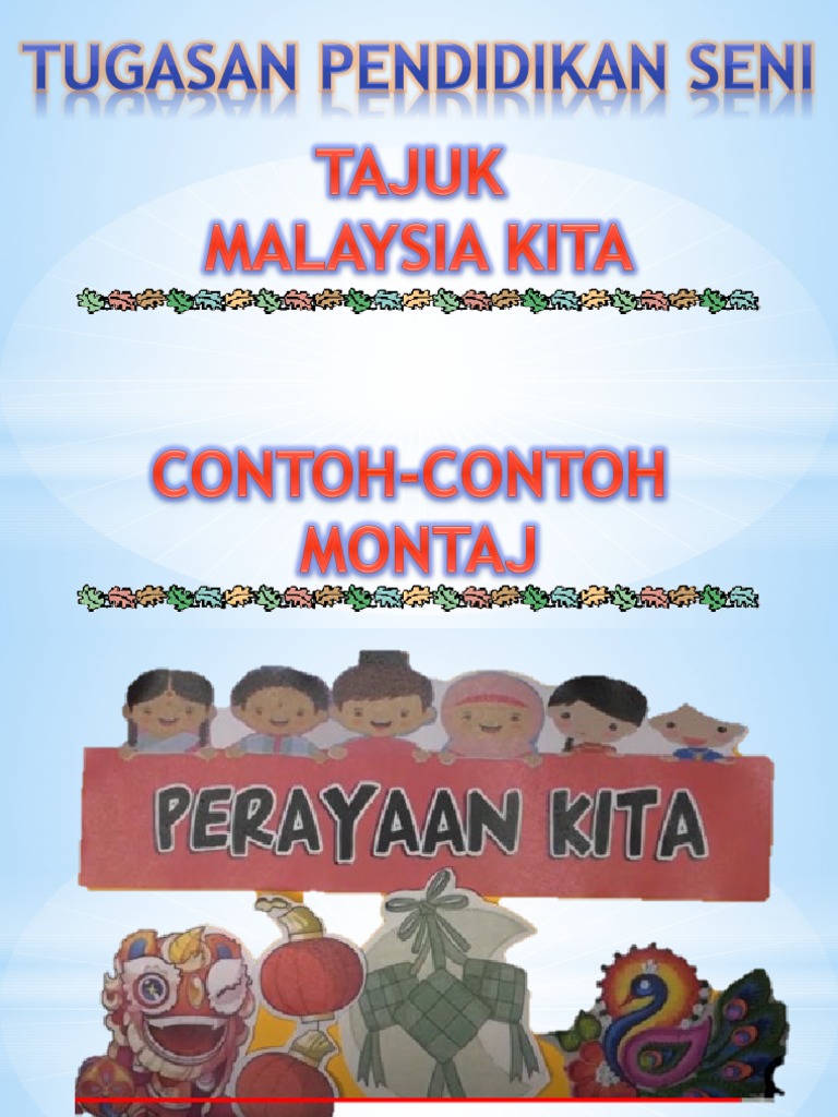 Tugasan Montaj Seni Tahun 3 | PDF